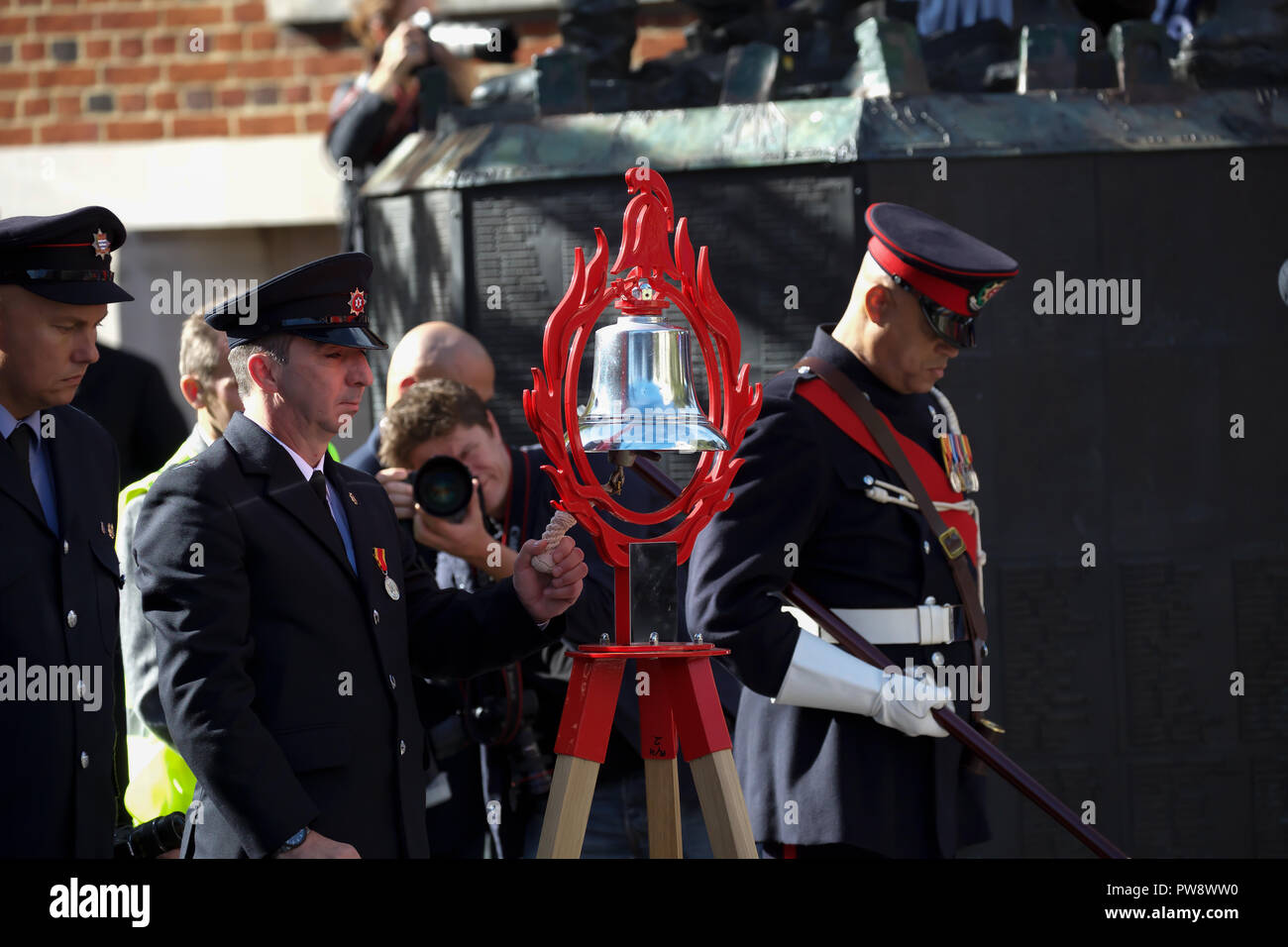 London,UK,13th October 2018,As part of celebrations to mark 100 years ...