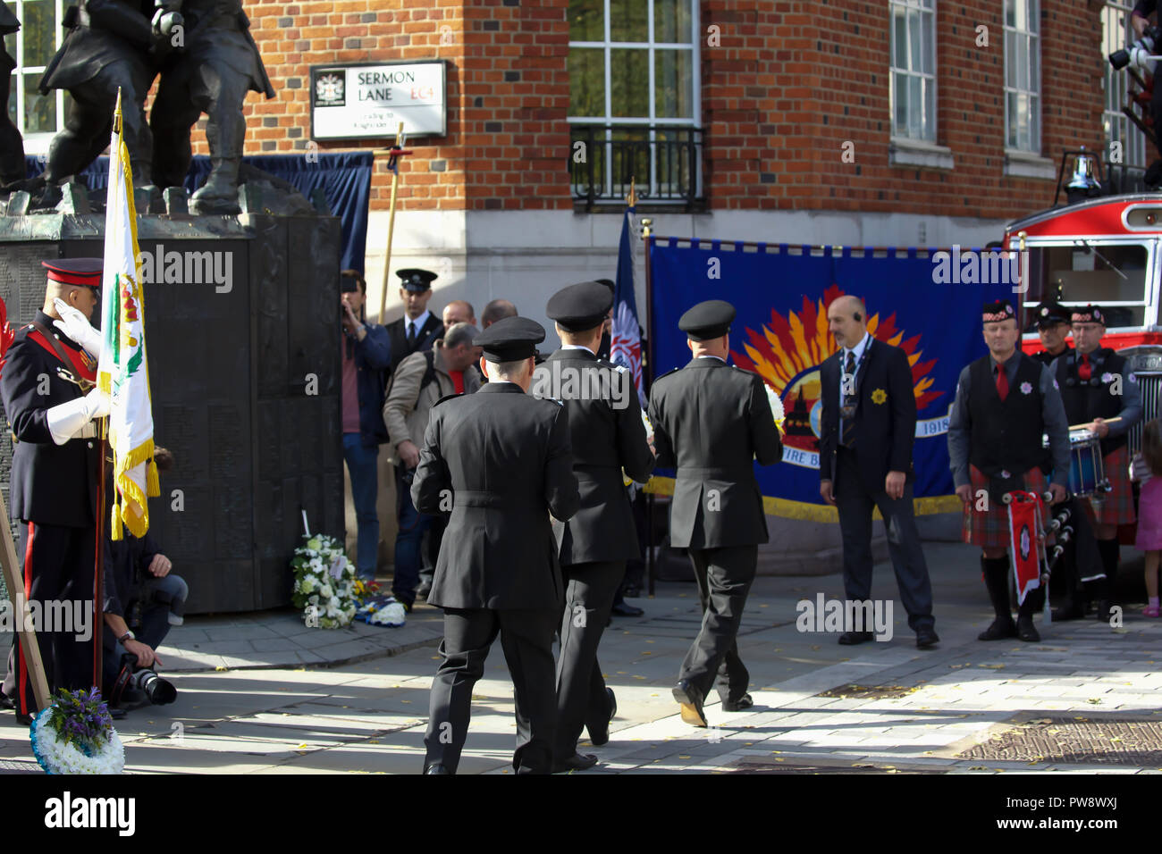 London,UK,13th October 2018,As part of celebrations to mark 100 years ...