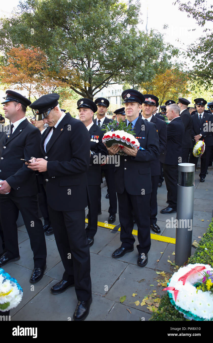 London,UK,13th October 2018,As part of celebrations to mark 100 years ...