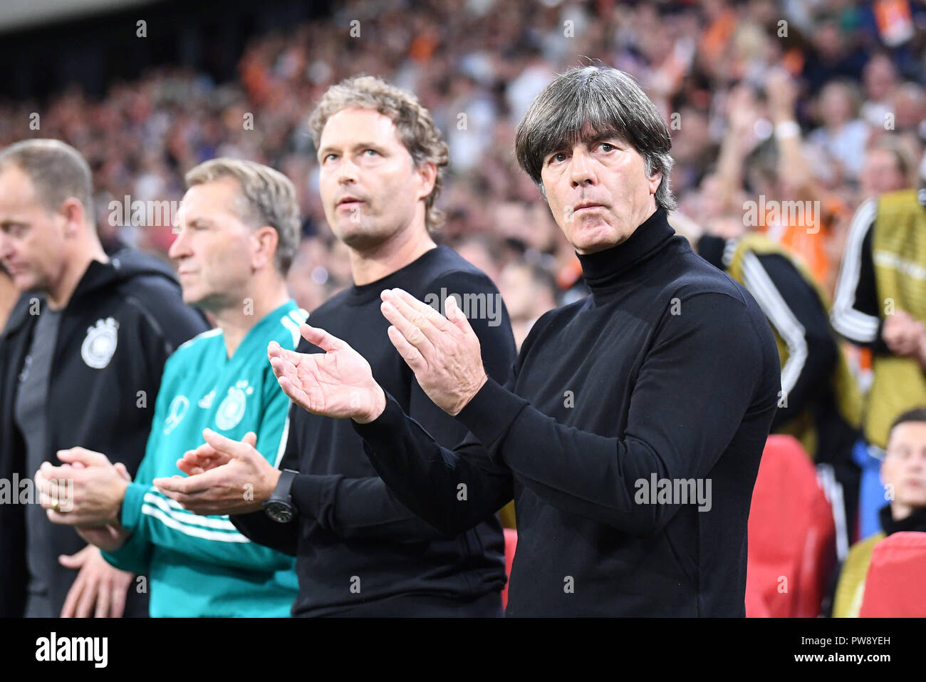 German coach Joachim Jogi Loew (Germany) and DFB assistant coach Marcus ...