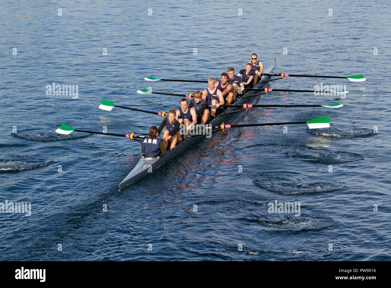 8 rowing shell hi-res stock photography and images - Alamy