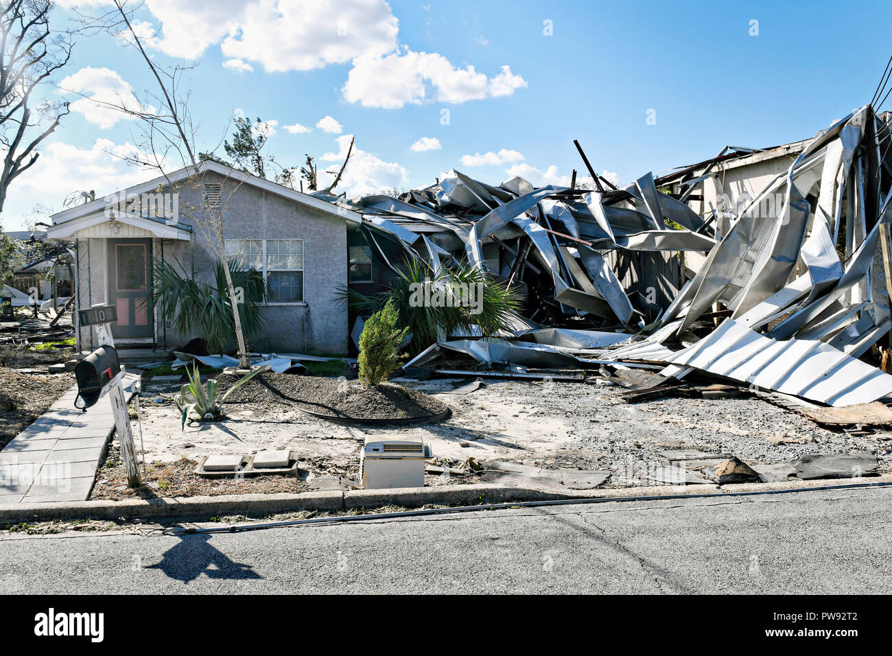 Hurricane Damage In Panama City High Resolution Stock Photography and ...