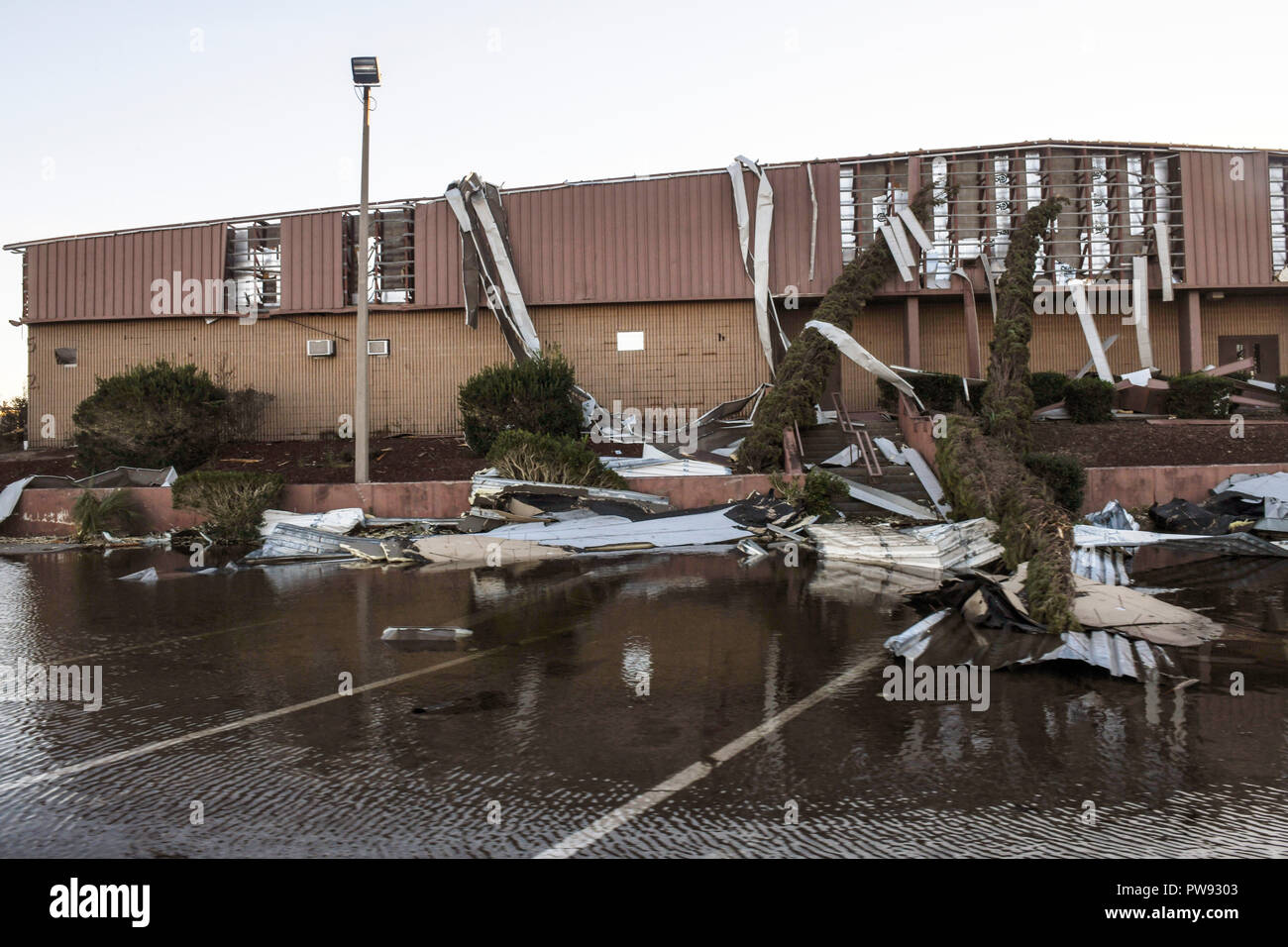 Hurricane michael tyndall hi-res stock photography and images - Alamy