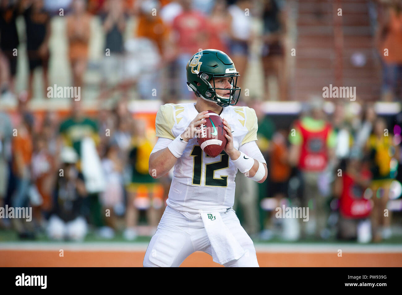 Austin, TX, USA. 13th Oct, 2018. Baylor Bears Quarterback Charlie ...
