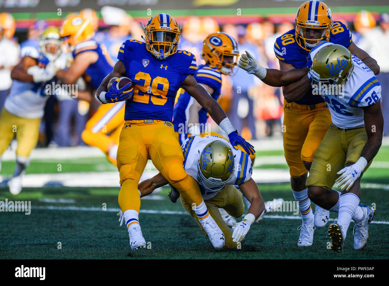 Berkeley, California, USA. 13th Oct, 2018. California Golden Bears ...