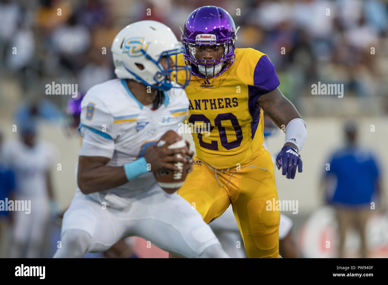 Prairie View, Texas, USA. 13th Oct, 2018. Prairie View A&M Panthers ...