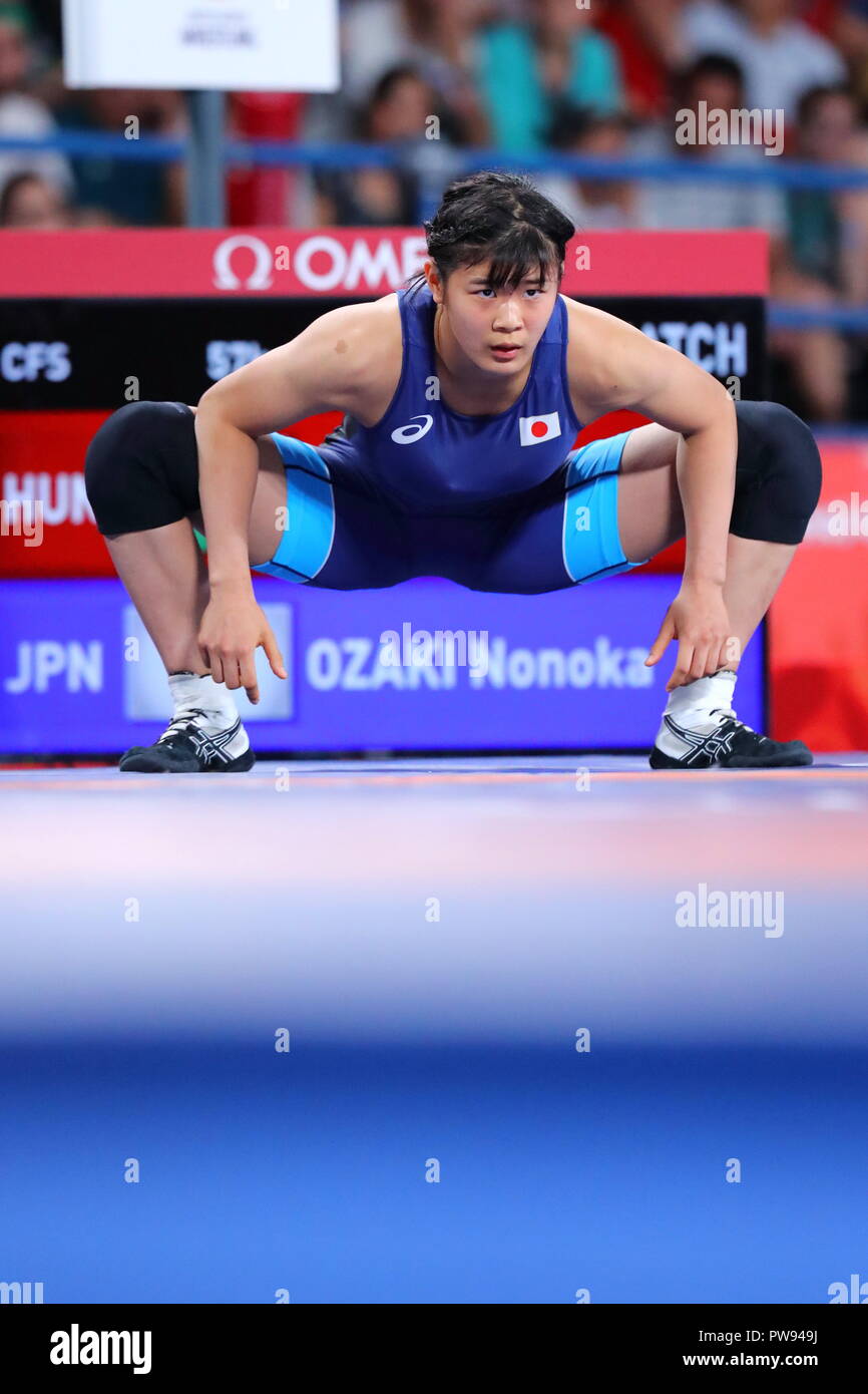 Buenos Aires, Argentina. 13th Oct, 2018. Nonoka Ozaki (JPN) Wrestling : Women's 57kg Freestyle ...