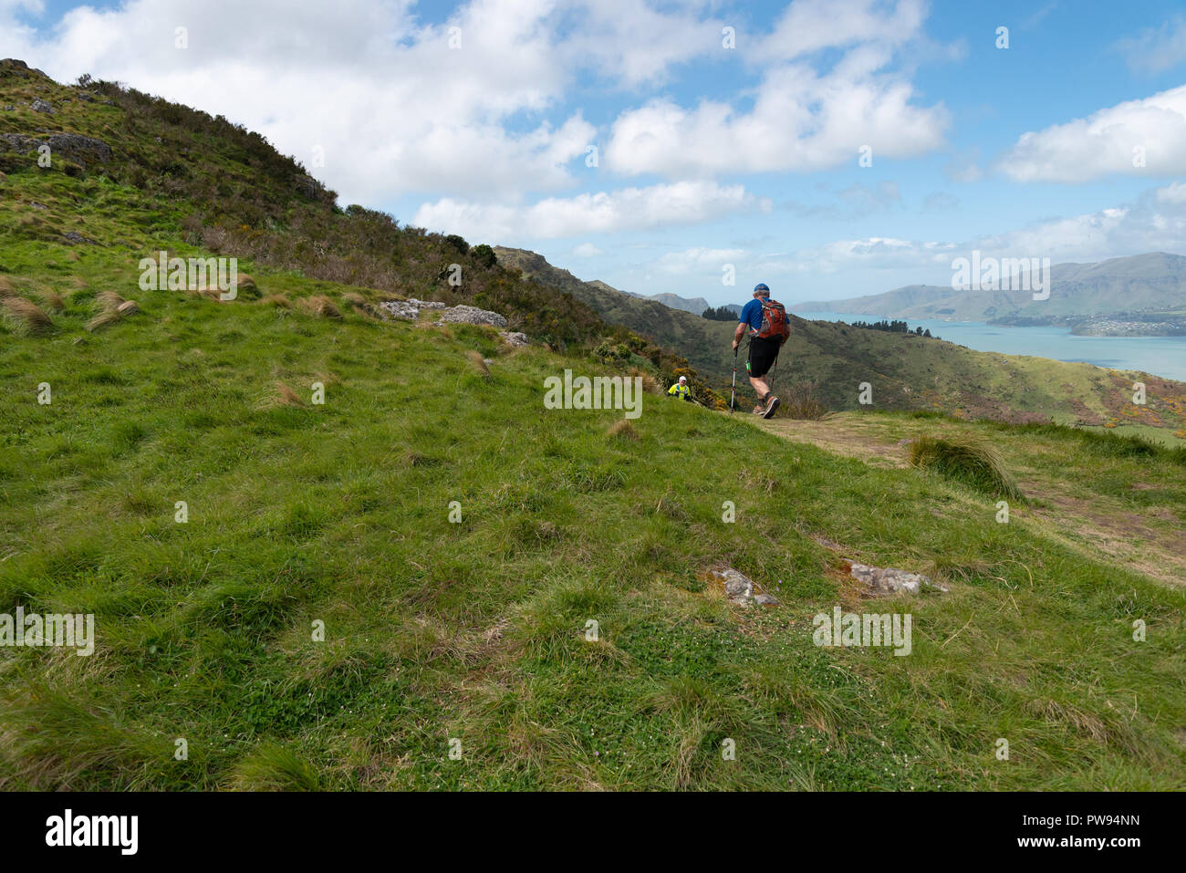 Crater Rim Ultra trail running race at Port Hills, Christchurch, New ...