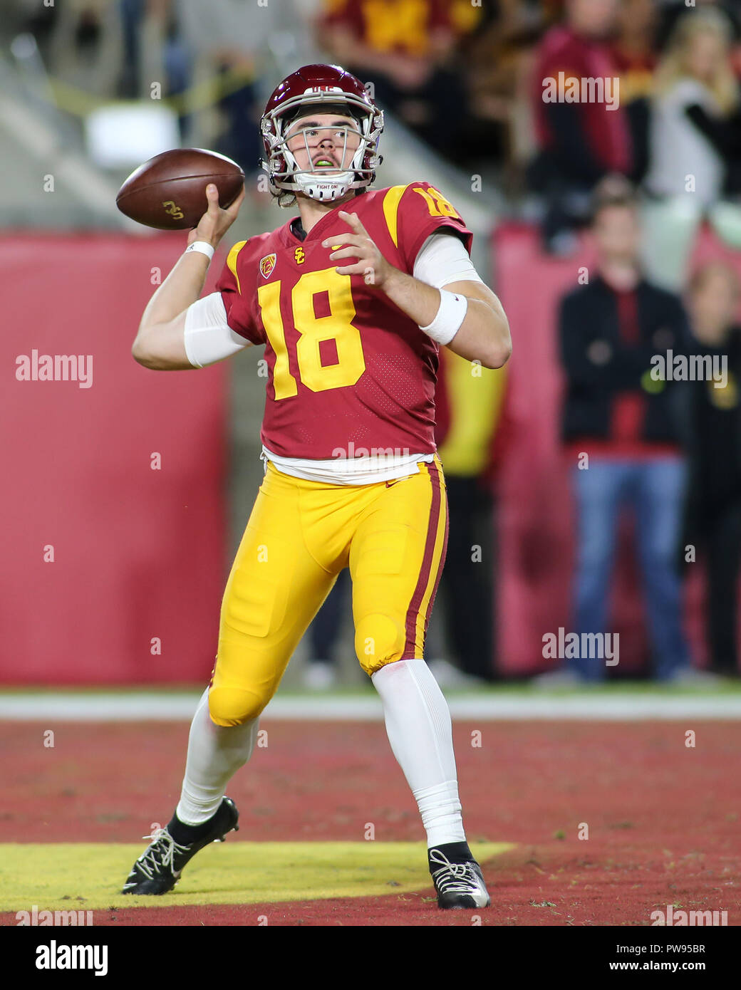 USC Trojans quarterback JT Daniels #18 during the Colorado Buffaloes vs ...