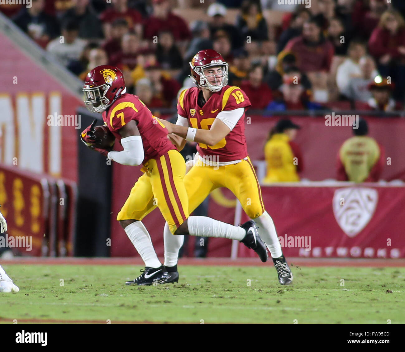 USC Trojans running back Stephen Carr #7 during the Colorado Buffaloes ...