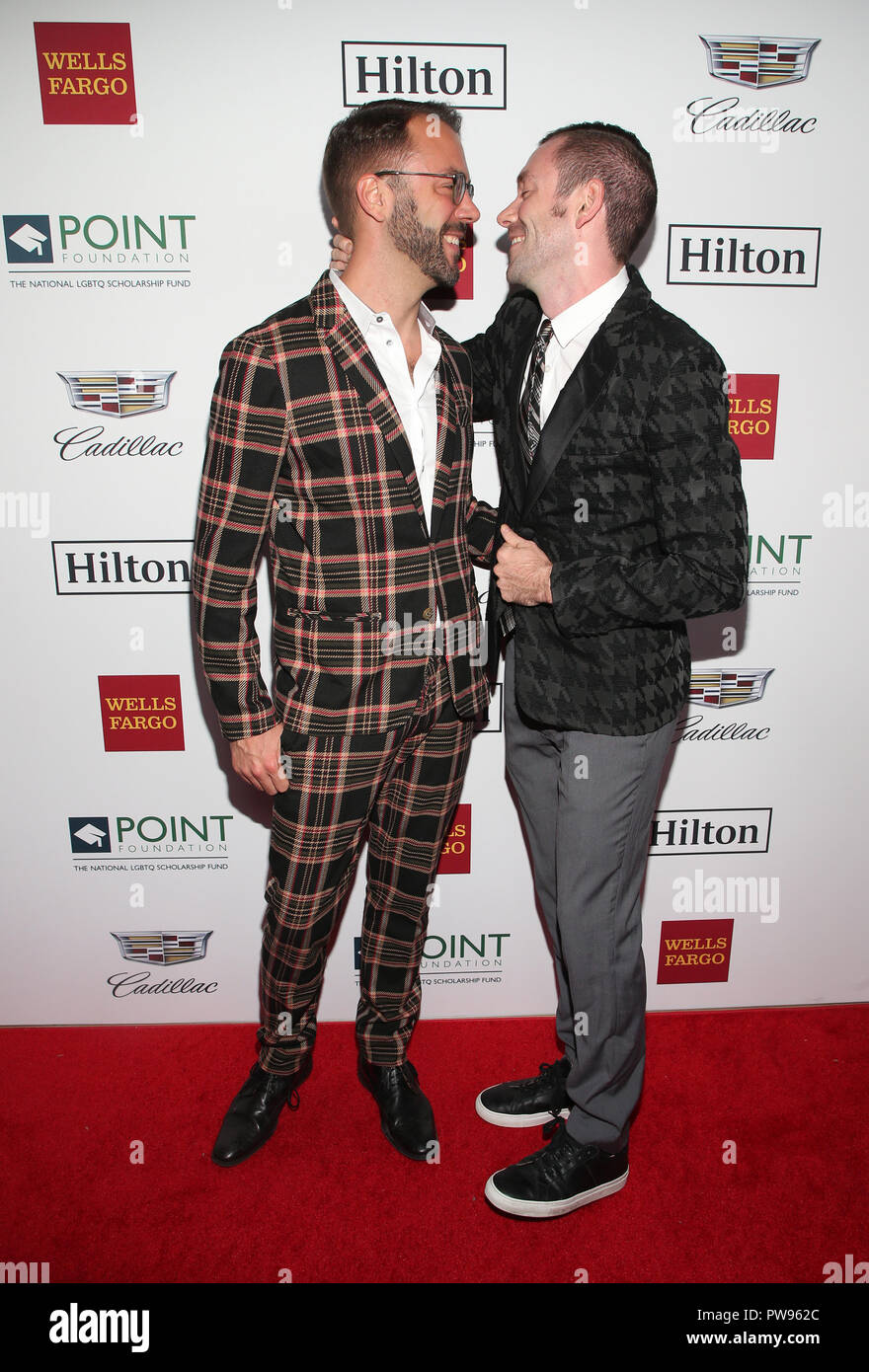 Beverly Hills, Ca. 13th Oct, 2018. Kit Williamson, John Halbach, at ...