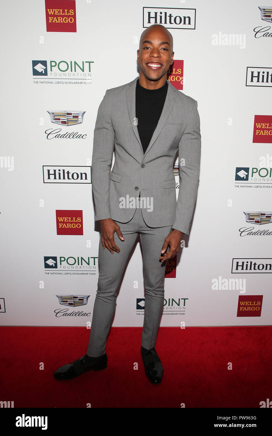 Beverly Hills, Ca. 13th Oct, 2018. Emile Ennis Jr., at Point Foundation ...