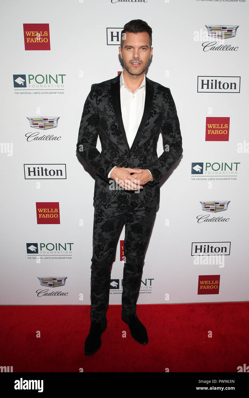 Beverly Hills, Ca. 13th Oct, 2018. A.J. Gibson, at Point Foundation ...