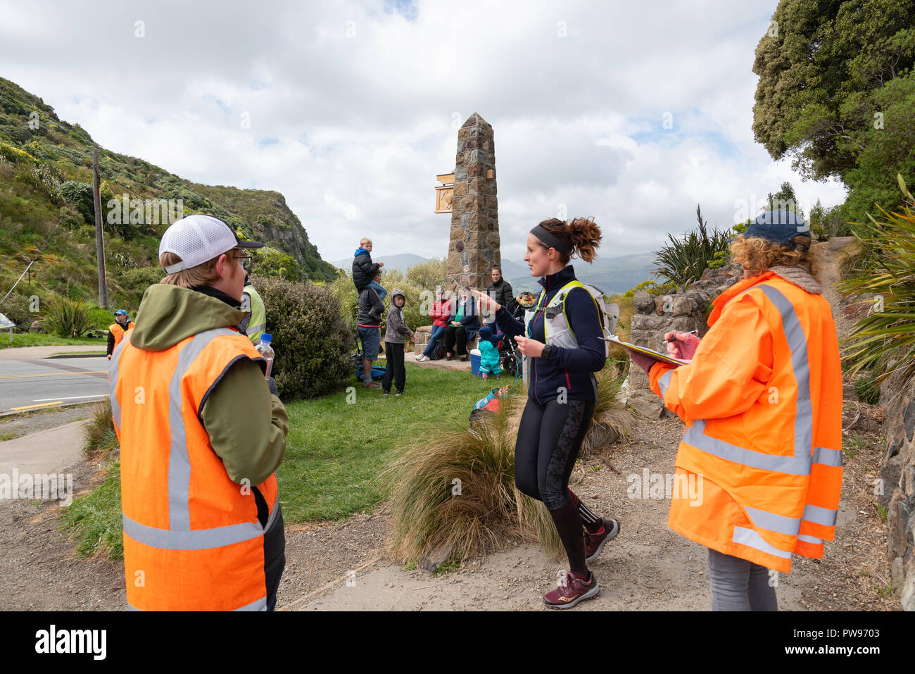Crater Rim Ultra trail running race at Port Hills, Christchurch, New ...