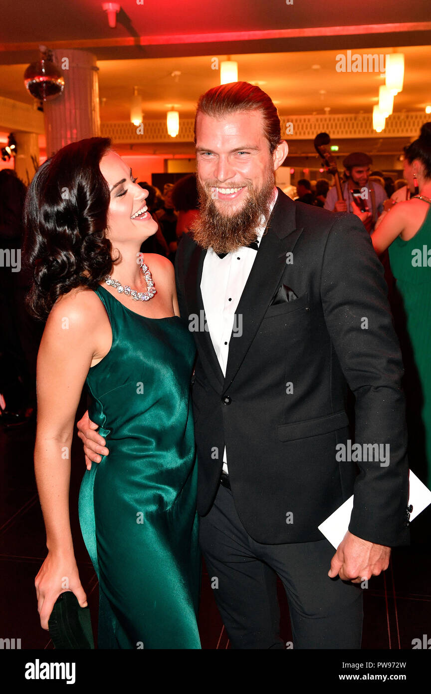 Alicia Agneson and Christian Jonsson attending the Leipzig Opera Ball ...