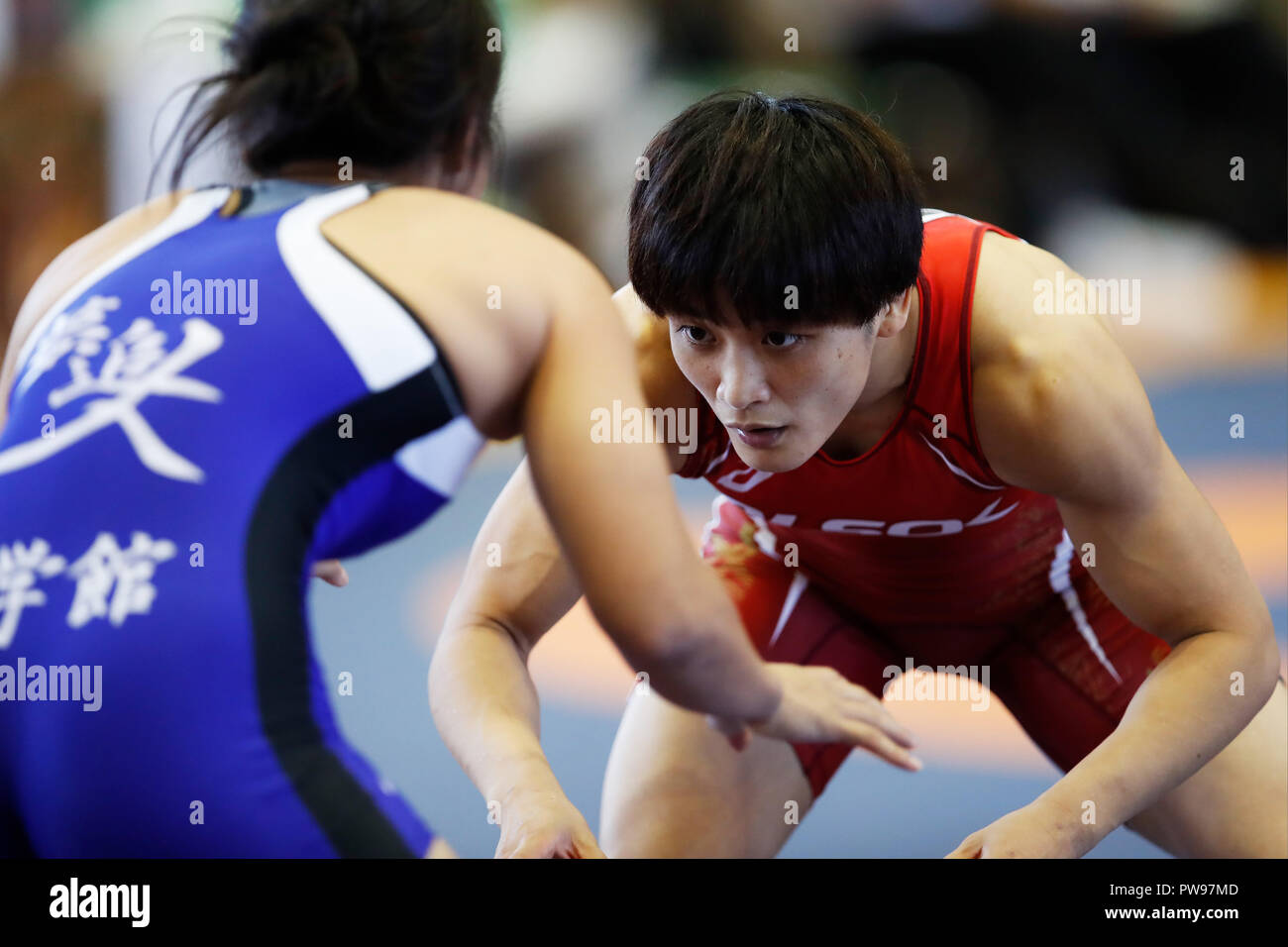 Shizuoka, Japan. 14th Oct, 2018. Kaori Icho Wrestling : The 13rd All Japan Women's Open ...