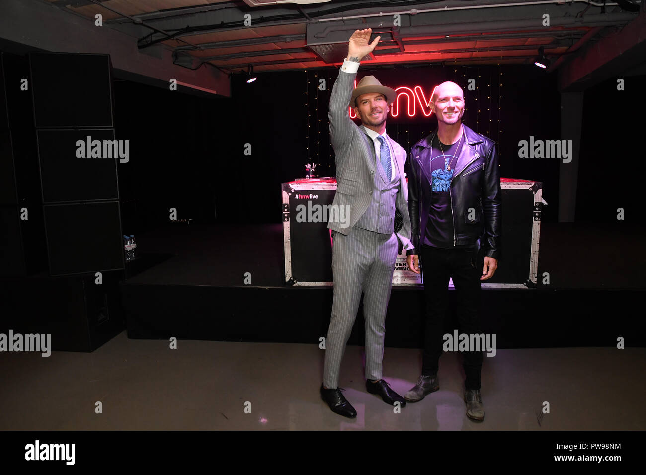 London, UK. 14 October 2018. Iconic 80’s band Bros celebrating the DVD ...