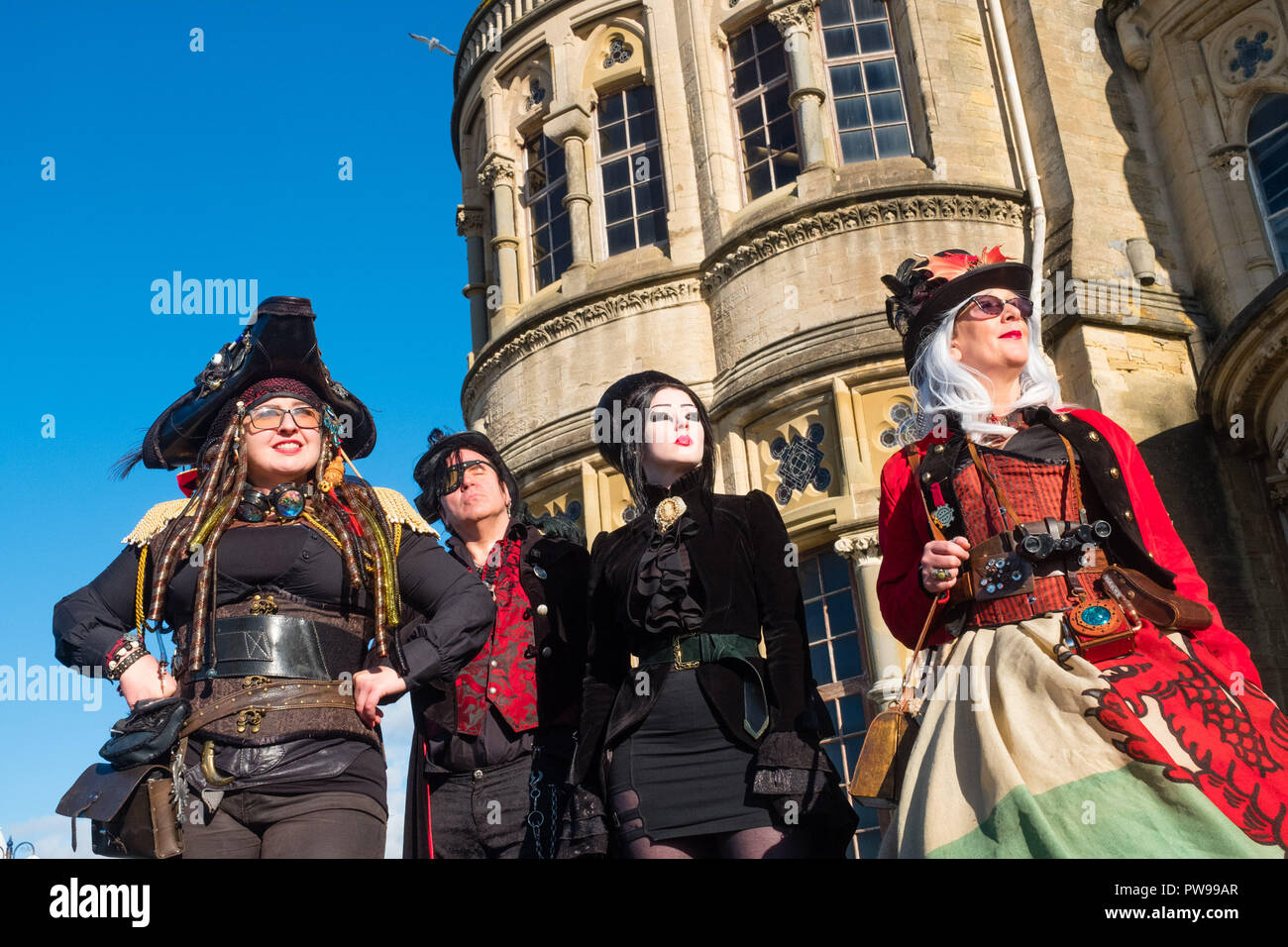 Steampunk outfits hi-res stock photography and images - Alamy