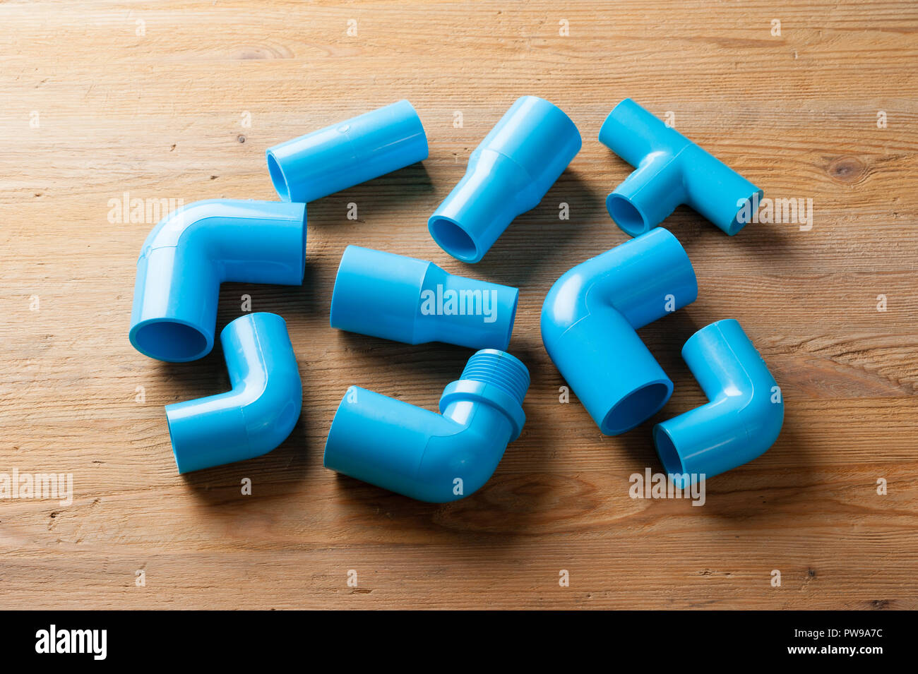 PVC Pipe connections, PVC Pipe fitting, PVC Coupling Stock Photo - Alamy