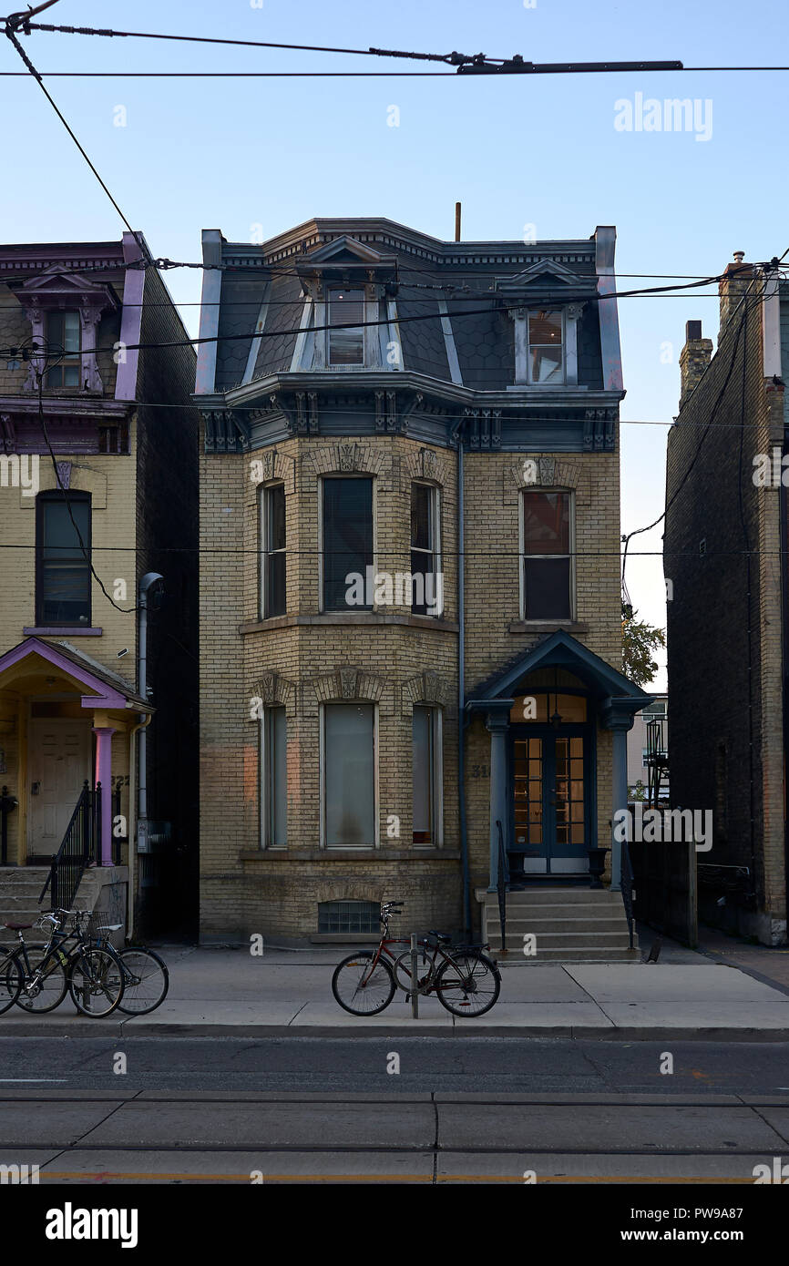 old brick buildings Stock Photo - Alamy