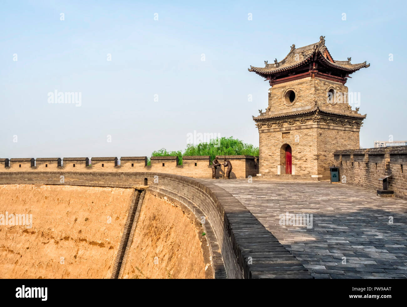 Pingyao ancient city gate tower hi-res stock photography and images - Alamy
