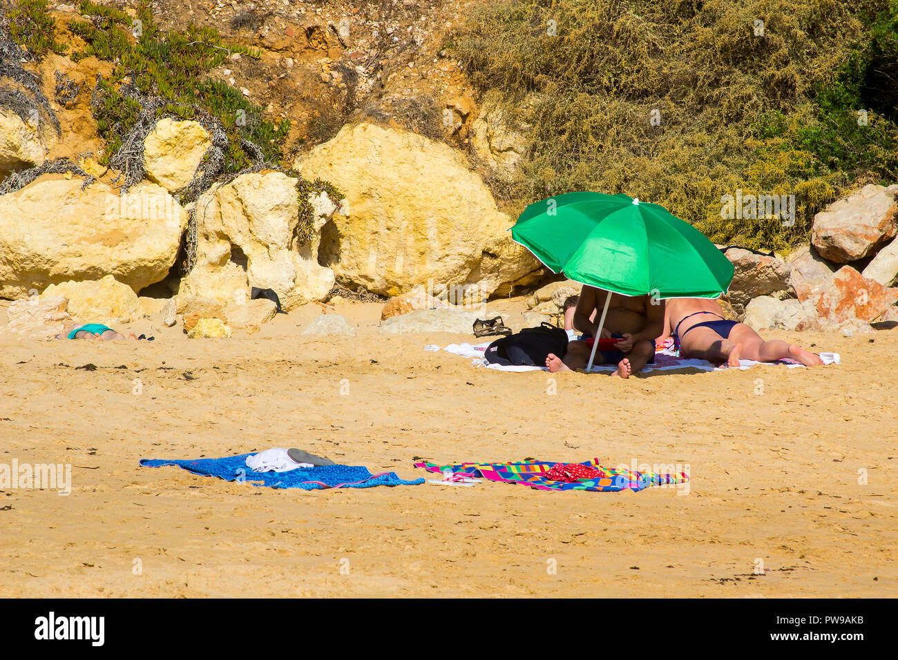 Beach Brolly Stock Photos & Beach Brolly Stock Images - Alamy