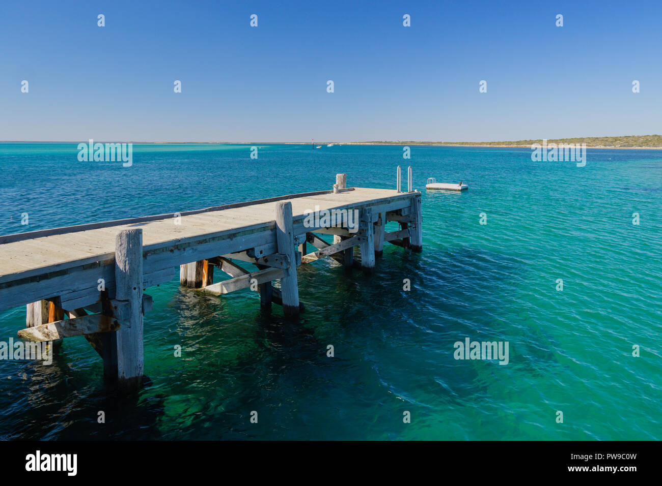 Trawler tied up to Venus Bay Jetty South Australia Stock Photo - Alamy