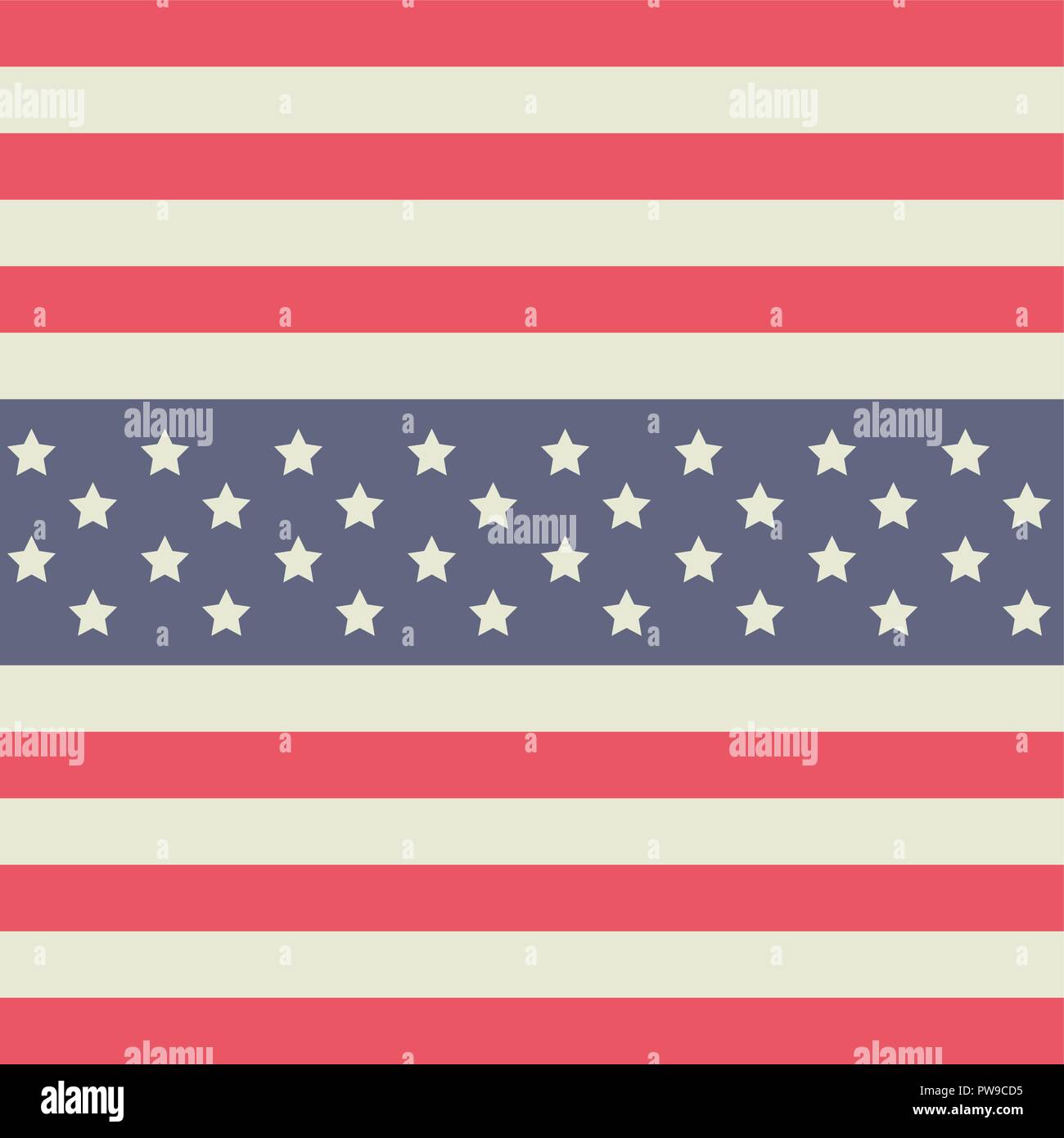american flag pattern background isolated icon Stock Vector Image & Art ...