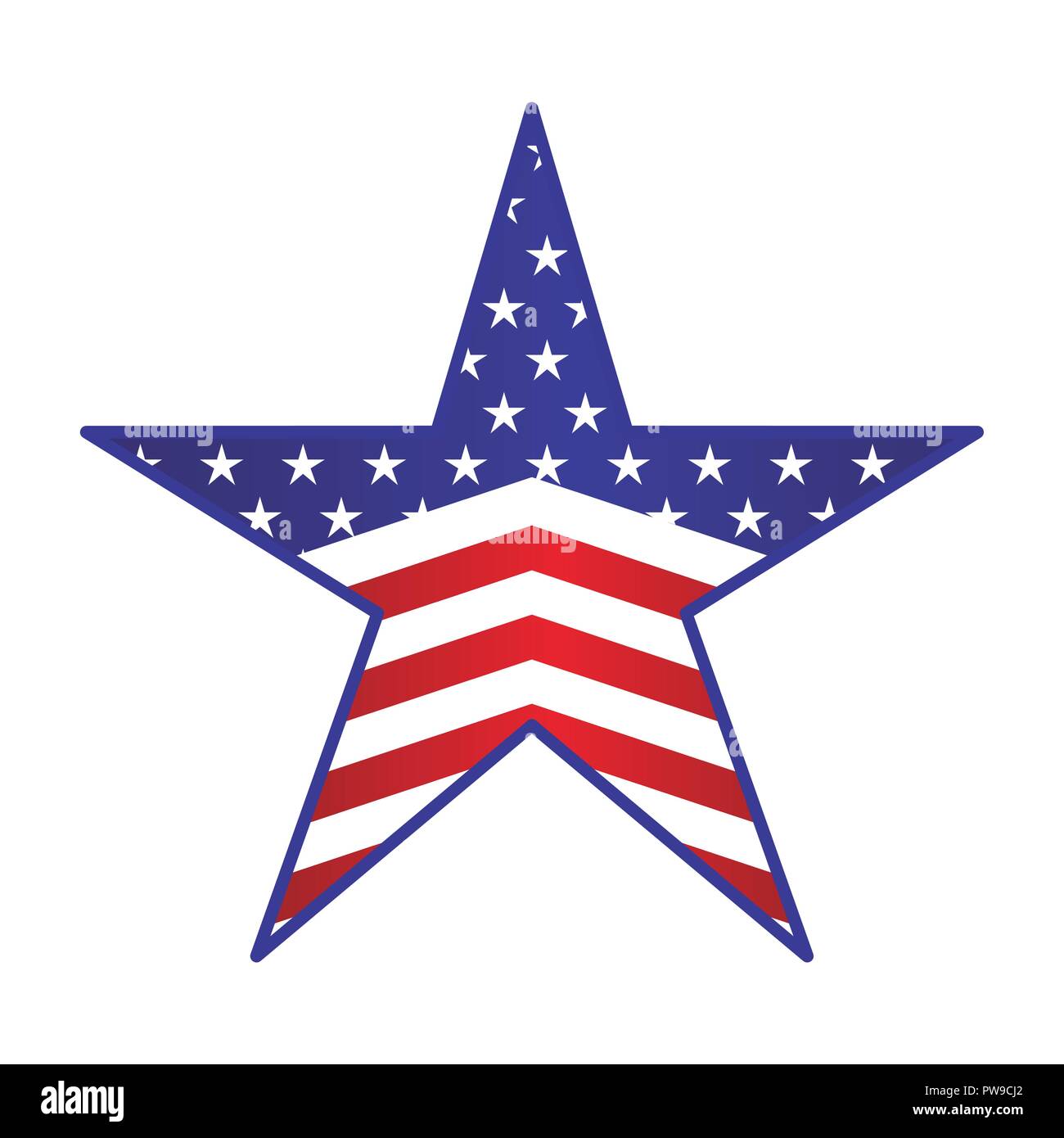 american star emblematic isolated icon Stock Vector Image & Art - Alamy