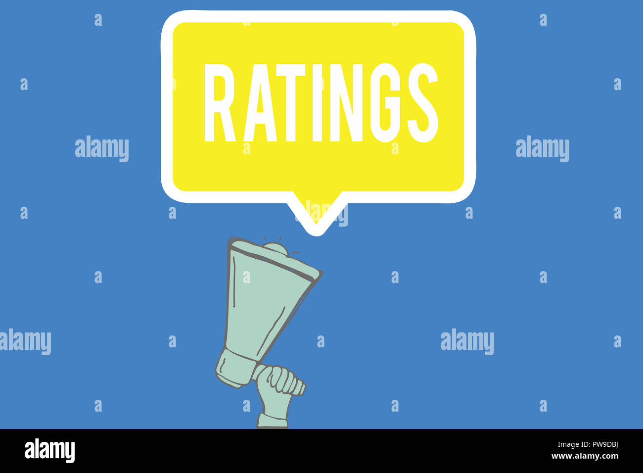 Text sign showing Ratings. Conceptual photo Classification Ranking ...