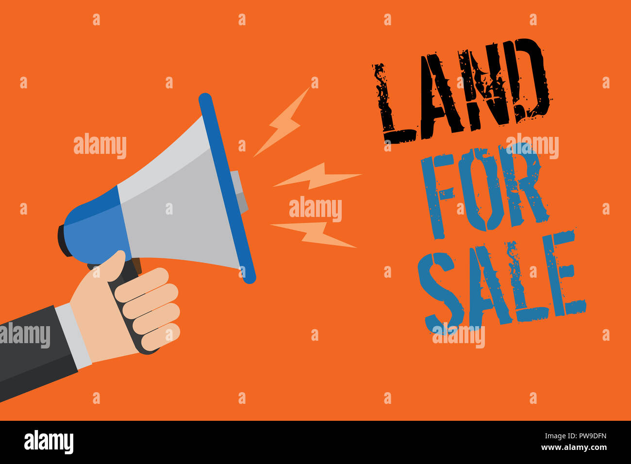 Conceptual hand writing showing Land For Sale. Business photo text Real ...