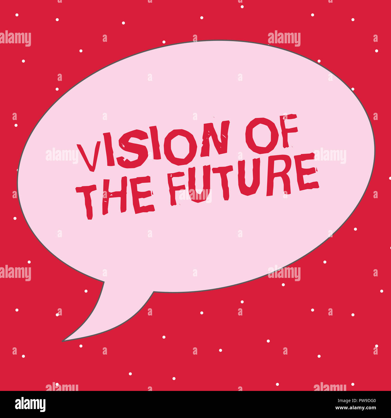 Word writing text Vision Of The Future. Business concept for Seeing ...