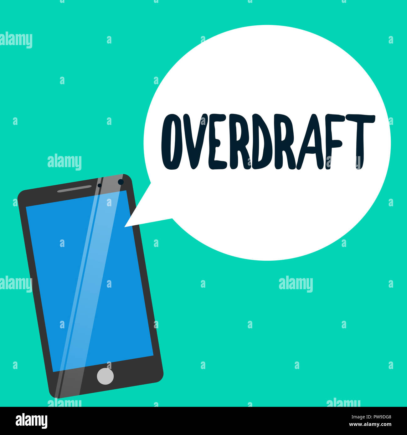 Notice of overdraft hi-res stock photography and images - Alamy
