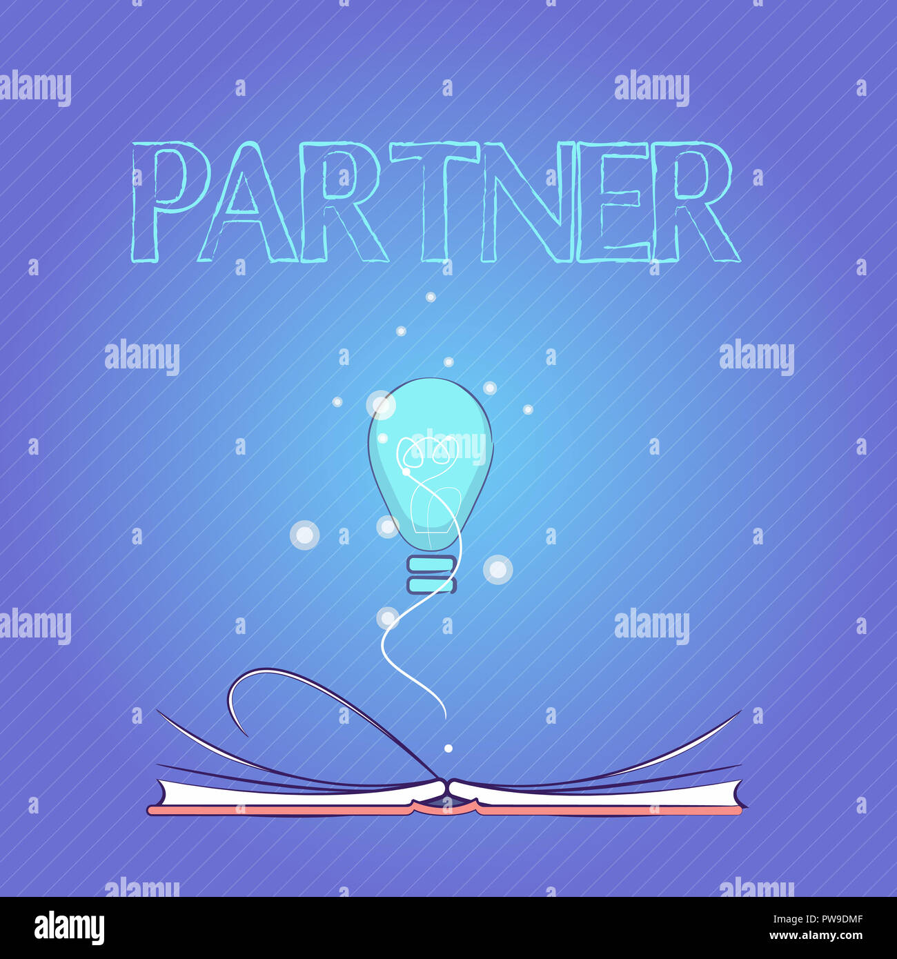 Word writing text Partner. Business concept for People engaged together ...