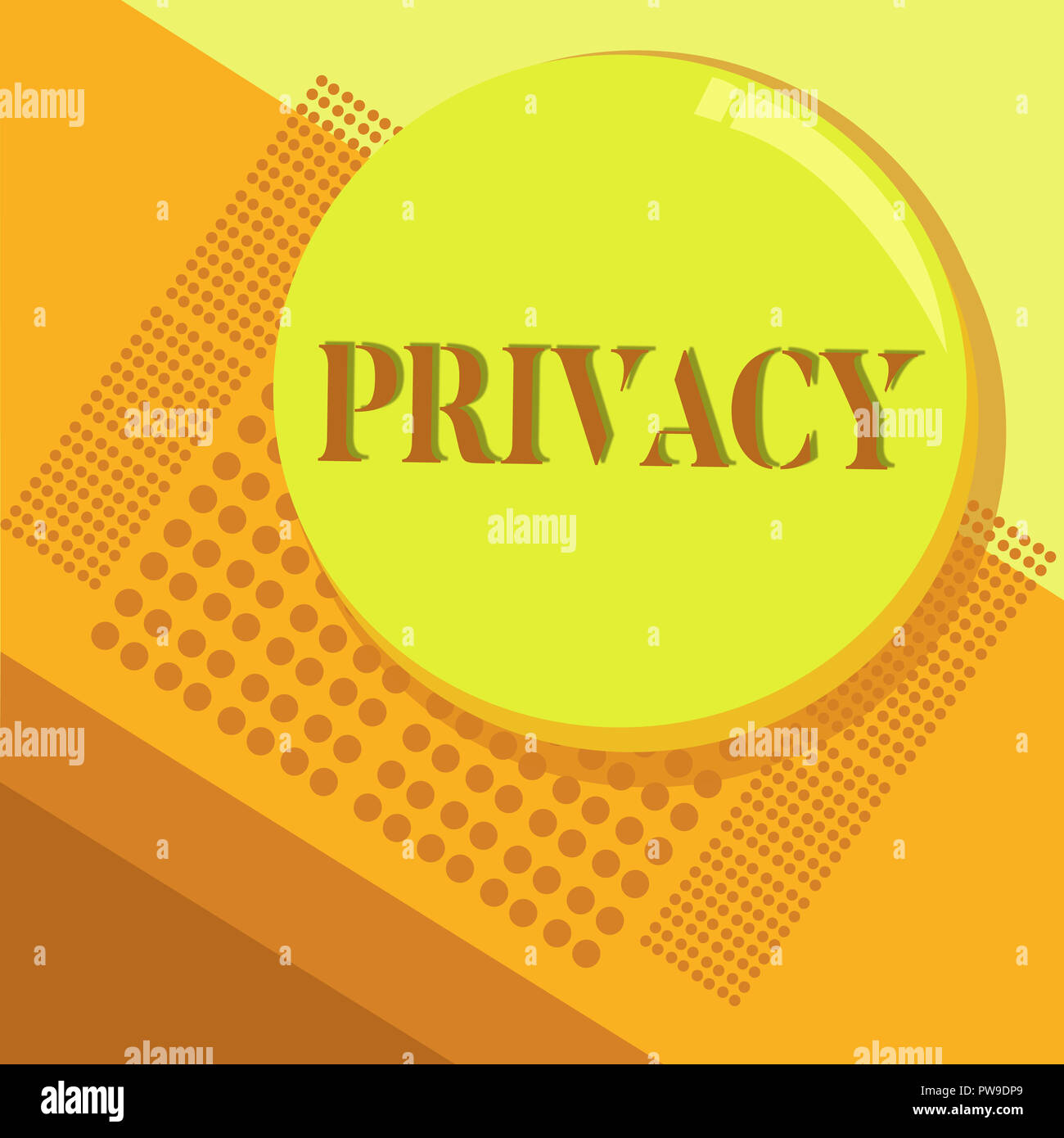 Word writing text Privacy. Business concept for Right to keep ...