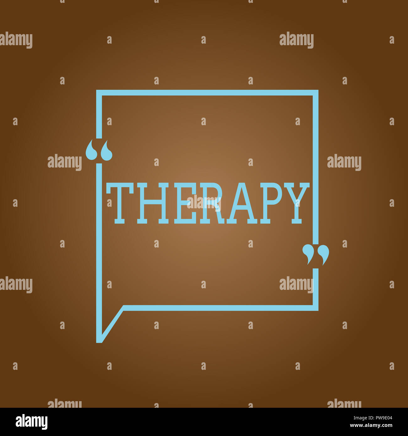 Conceptual hand writing showing Therapy. Business photo showcasing ...