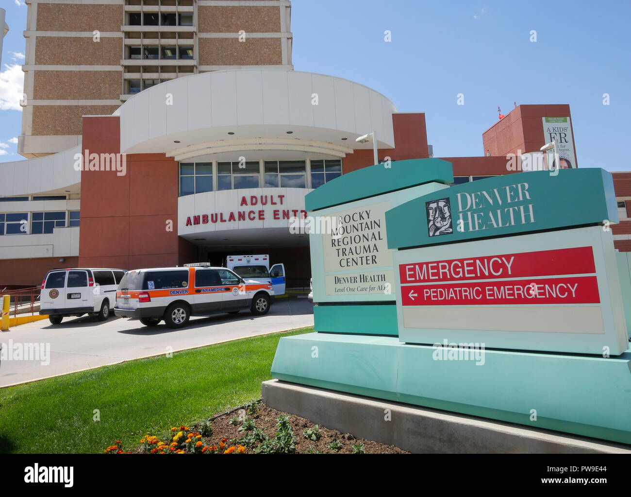 Denver Health Medical Center Hospital Stock Photo - Alamy