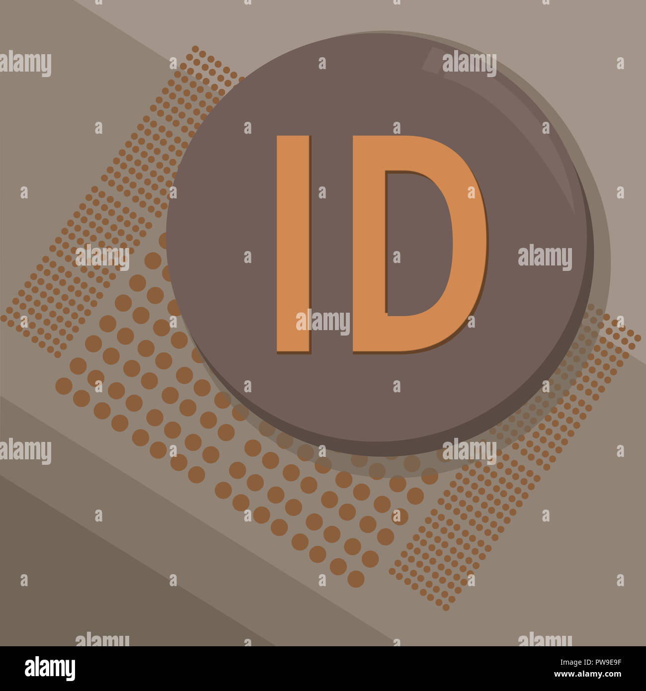 Writing note showing Id. Business photo showcasing A card or document ...