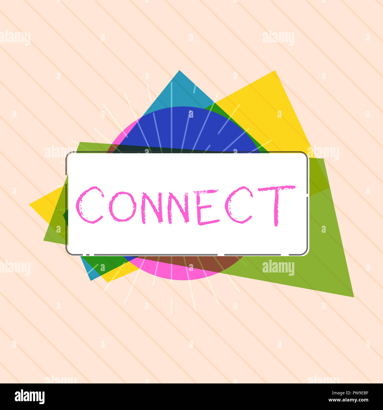 Word writing text Connect. Business concept for Being together Contact ...