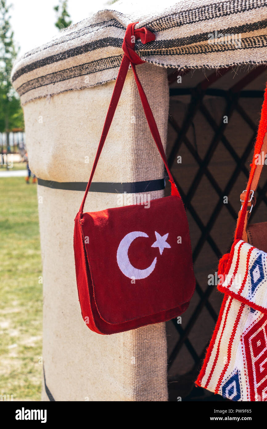 Traditional turkish handmade bag Stock Photo - Alamy