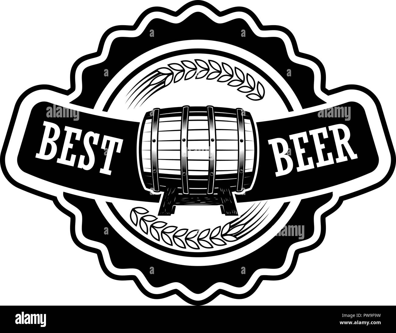 Budweiser Label Vector