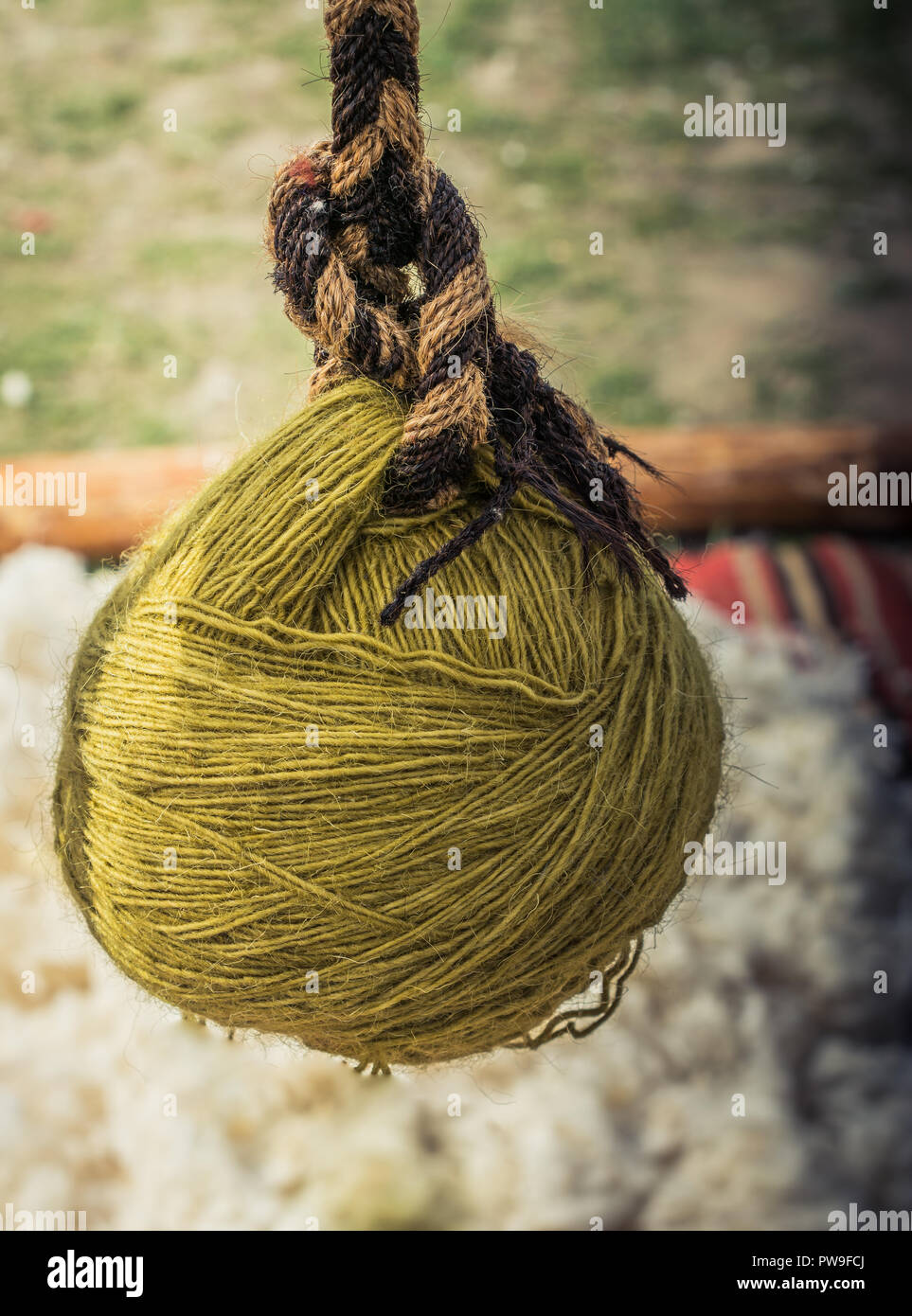 Set or rolls of colotful string Stock Photo - Alamy