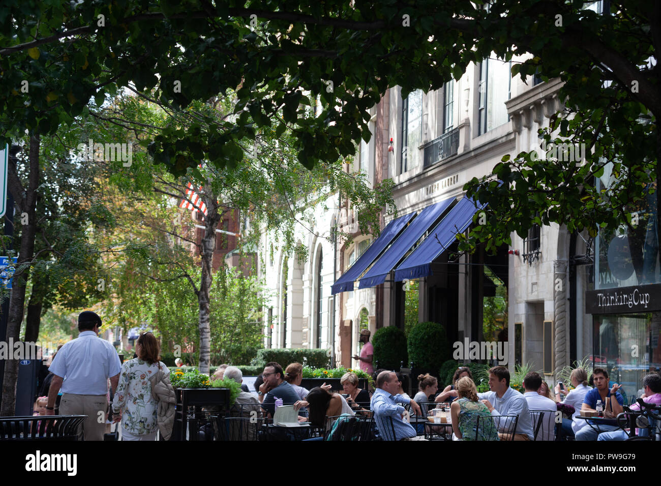 Boston back bay restaurant hi-res stock photography and images - Alamy