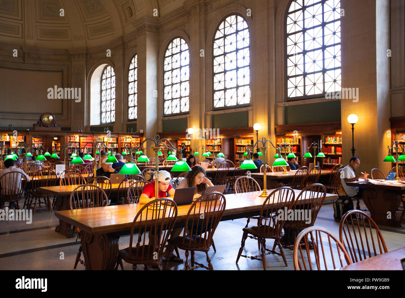 Boston public library hi-res stock photography and images - Alamy