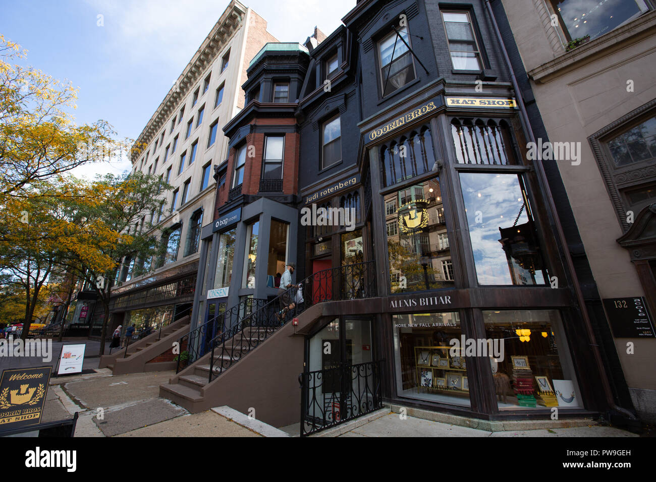 Newberry street hi-res stock photography and images - Alamy