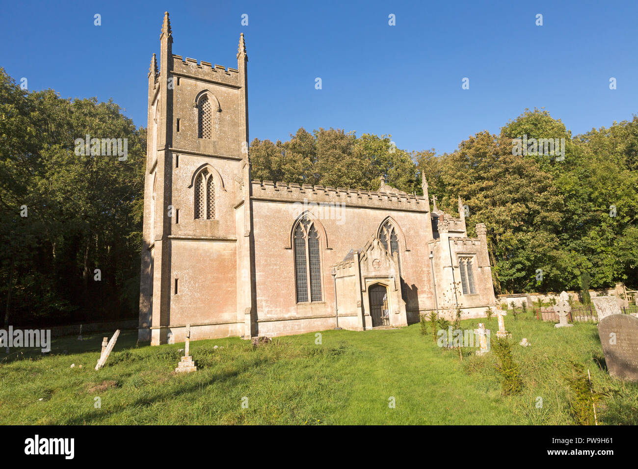 Church of Saint Peter, Everleigh, Wiltshire, England, UK Stock Photo ...