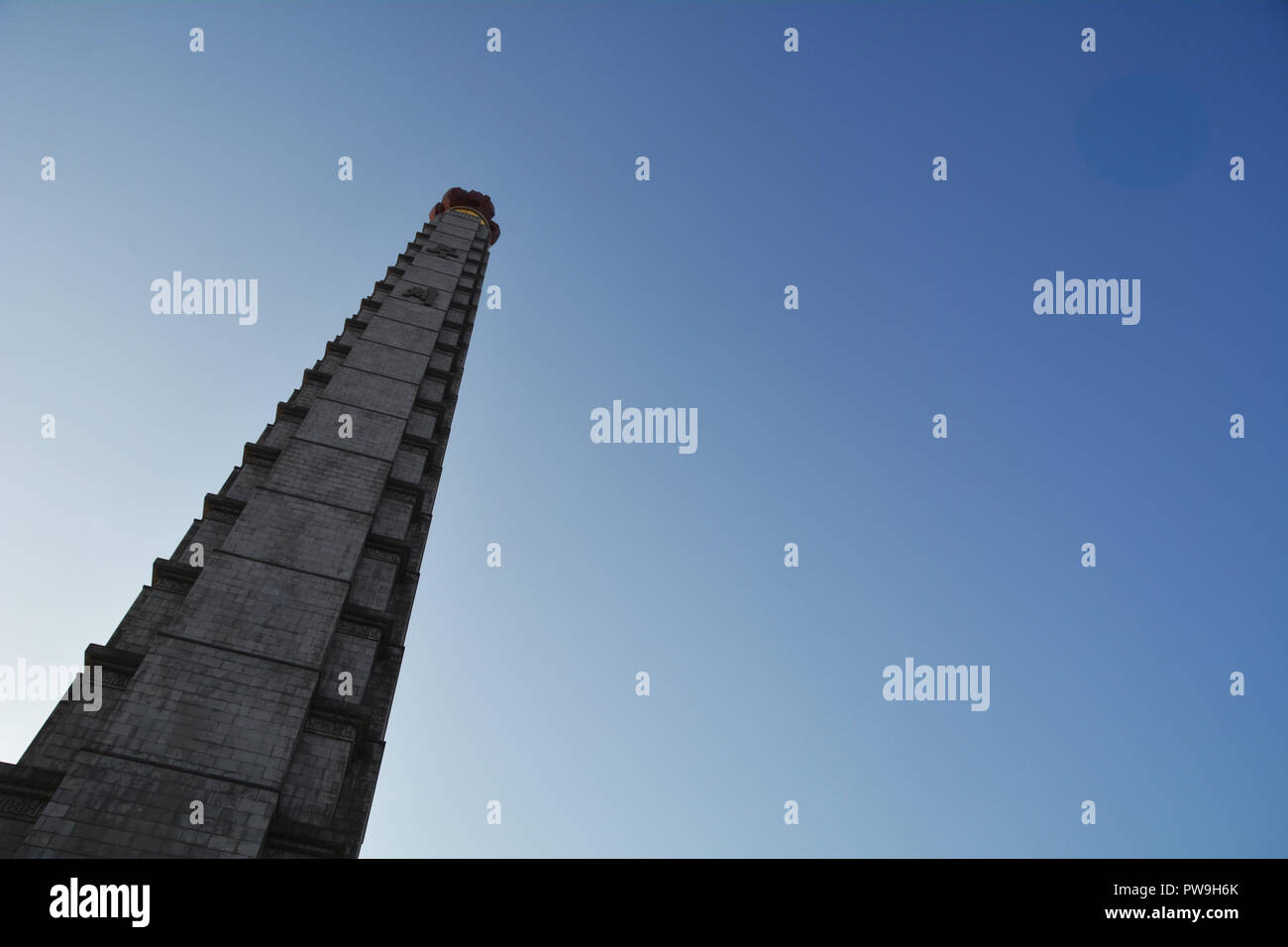Juche flame tower hi-res stock photography and images - Alamy
