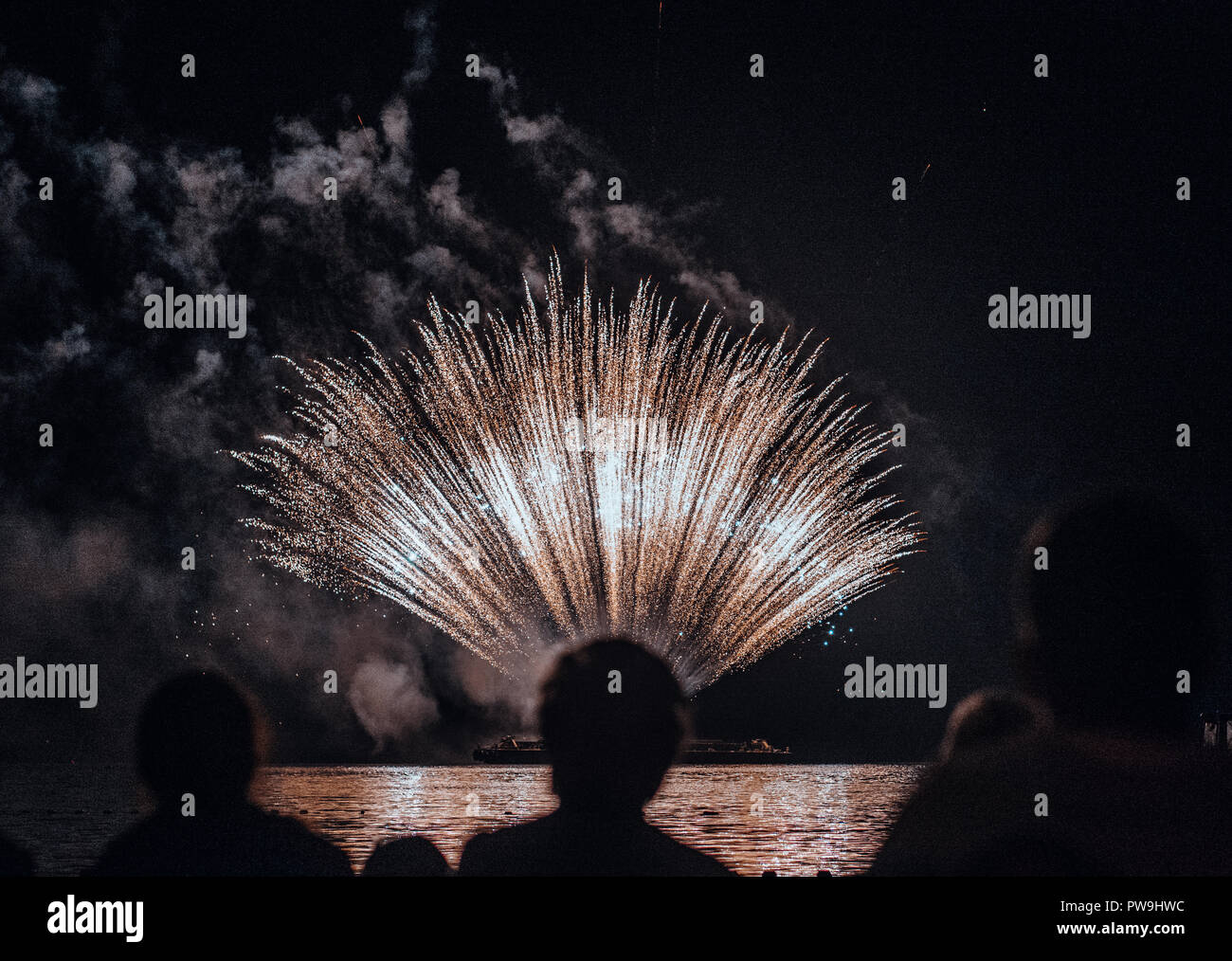 Fireworks Festival Head Stock Photo - Alamy