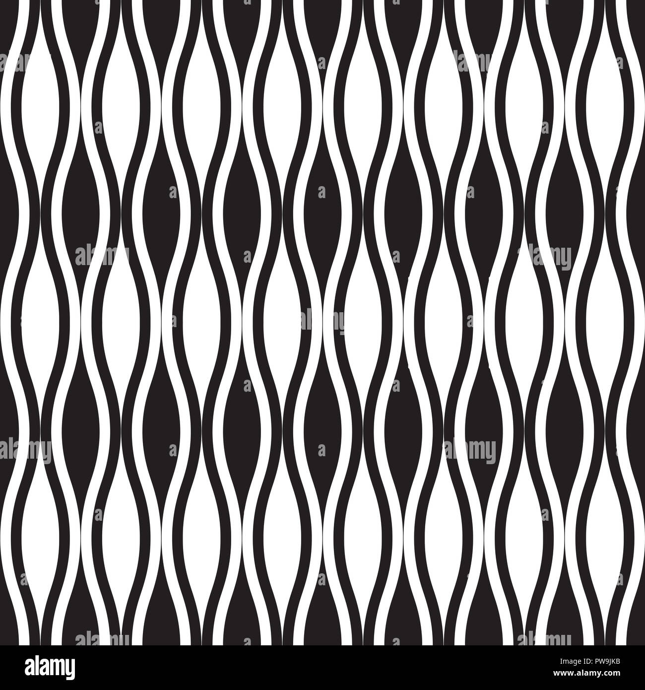 Seamless abstract curve wave pattern texture background Stock Photo - Alamy