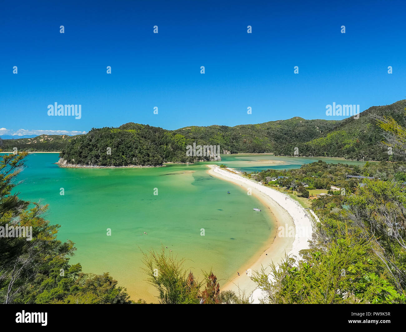 Golden bay nz aerial hi-res stock photography and images - Alamy